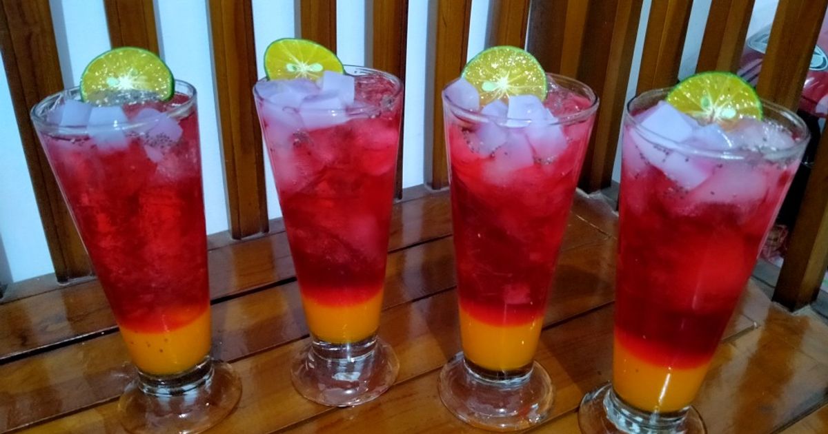 Resep es sirup abc jeruk lemon rumahan enak dan mudah - Cookpad