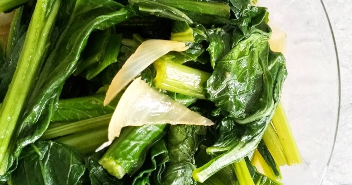 Resep Ca sawi caisim polos oleh Eunike Kartini - Cookpad