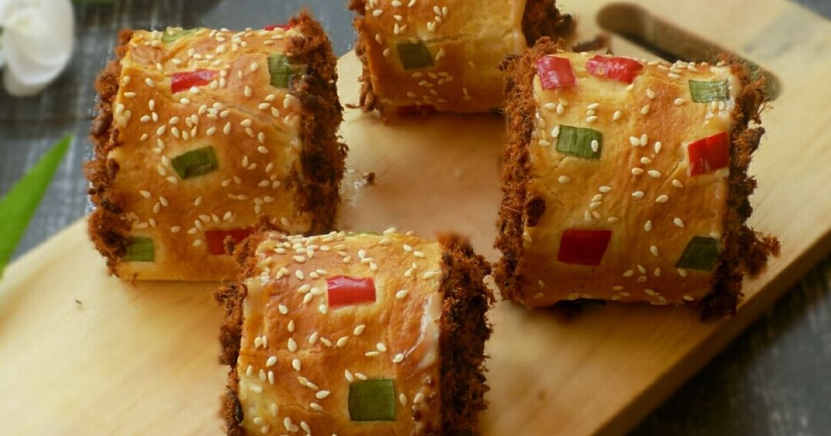 Resep roti abon gulung rumahan enak dan mudah - Cookpad