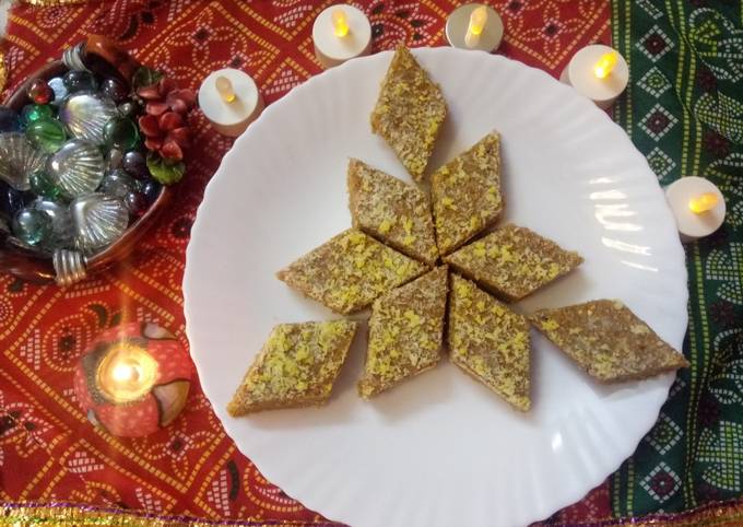 Chana Barfi Recipe by Vimmi Bhatia - Cookpad