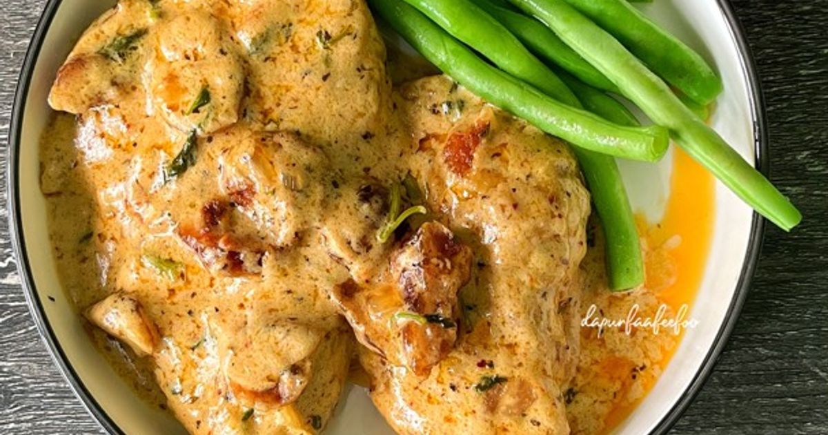 Resipi Marry Me Chicken oleh Kakak Faa - Cookpad