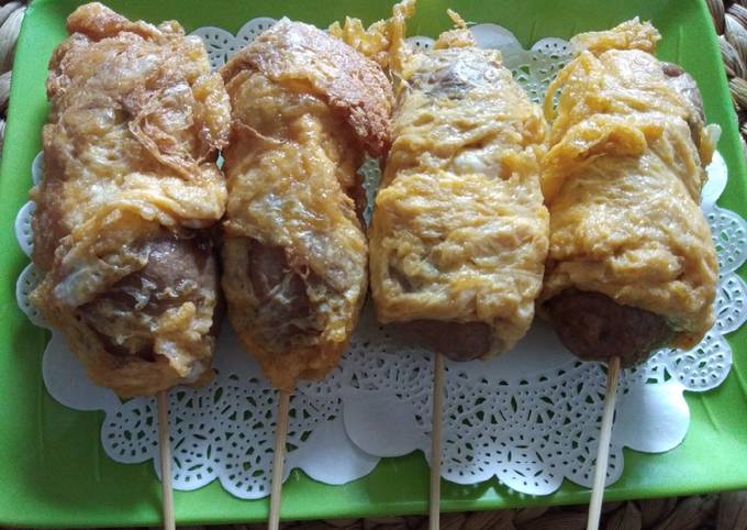 Resep Bakso gulung selimut oleh Dapur embu - Cookpad