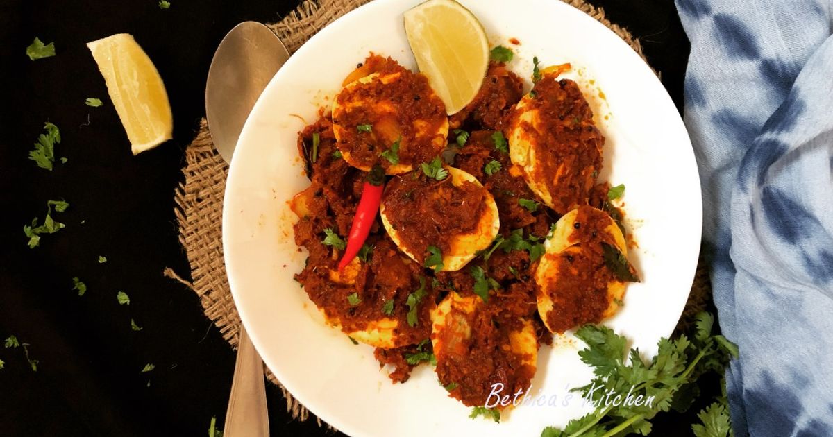 Guddu Ulli Karam (Egg Curry Andhra Style) Recipe by Bethica Das - Cookpad