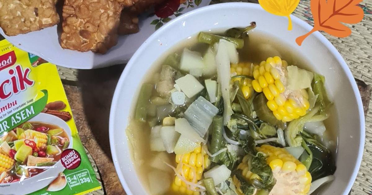 Resep Sayur Asem Bumbu Racik oleh Dzuriyatinaq - Cookpad