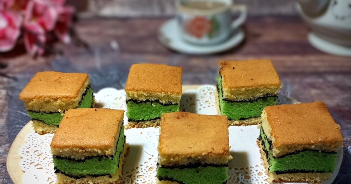 Resep Cake Peta (Butter Cake Method) oleh baitiaja - Cookpad