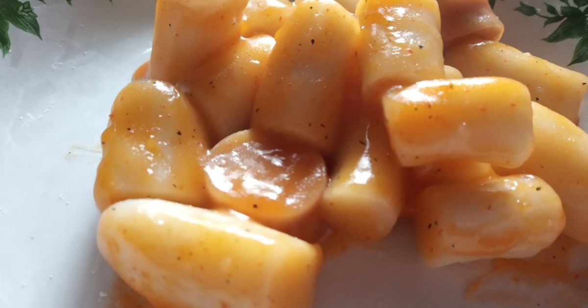 Resep Toppoki (Kue Beras Korea) Saus Pedas Manis Ala Indonesia oleh ...