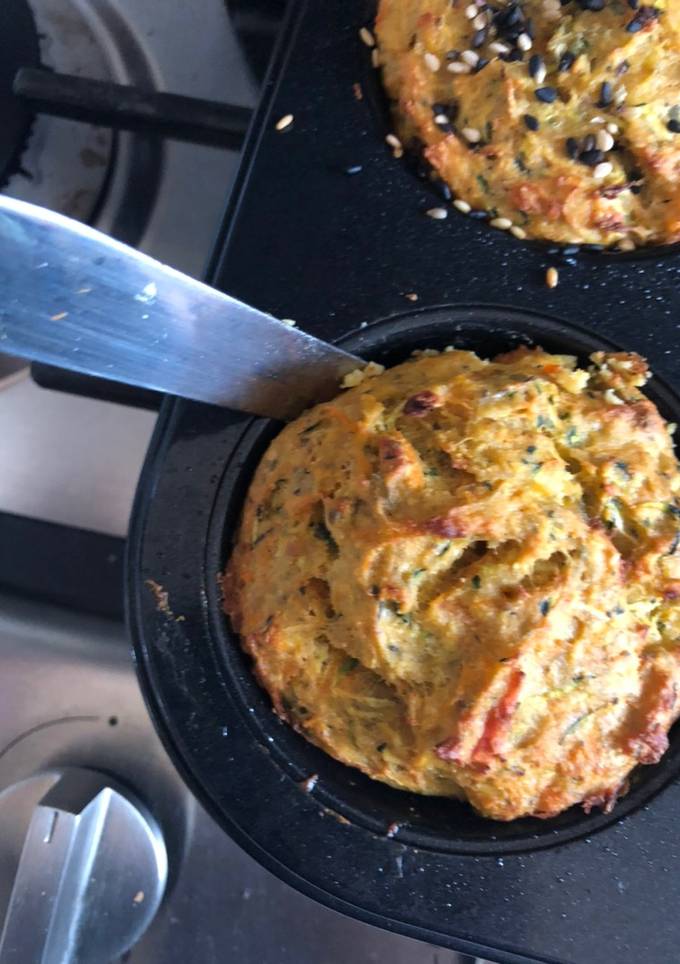 Quick & healthy meat muffins Recipe by mk - Cookpad