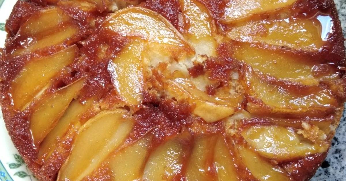 Torta de pera invertida Receta de Brisna de Jesús - Cookpad