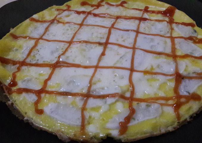 Resep Pizza Telur Dadar oleh Dewi Larasati2308 - Cookpad