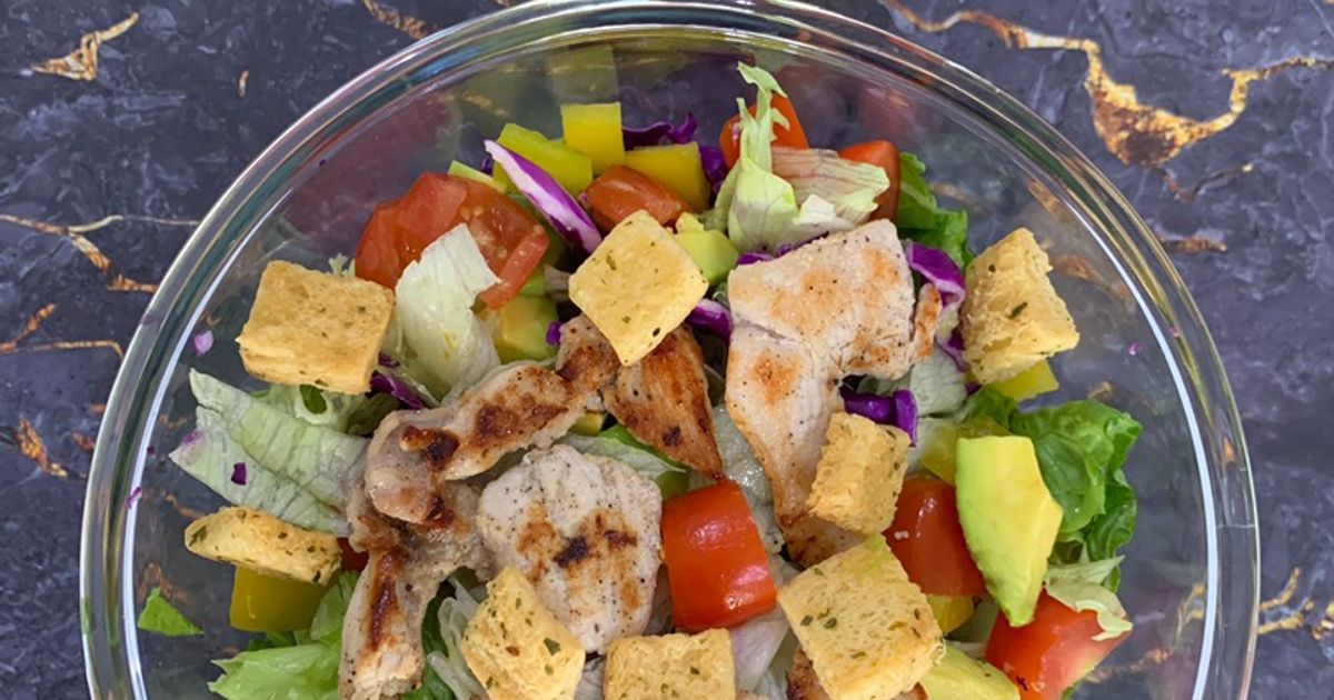 48 resep caesar salad roti enak dan mudah - Cookpad