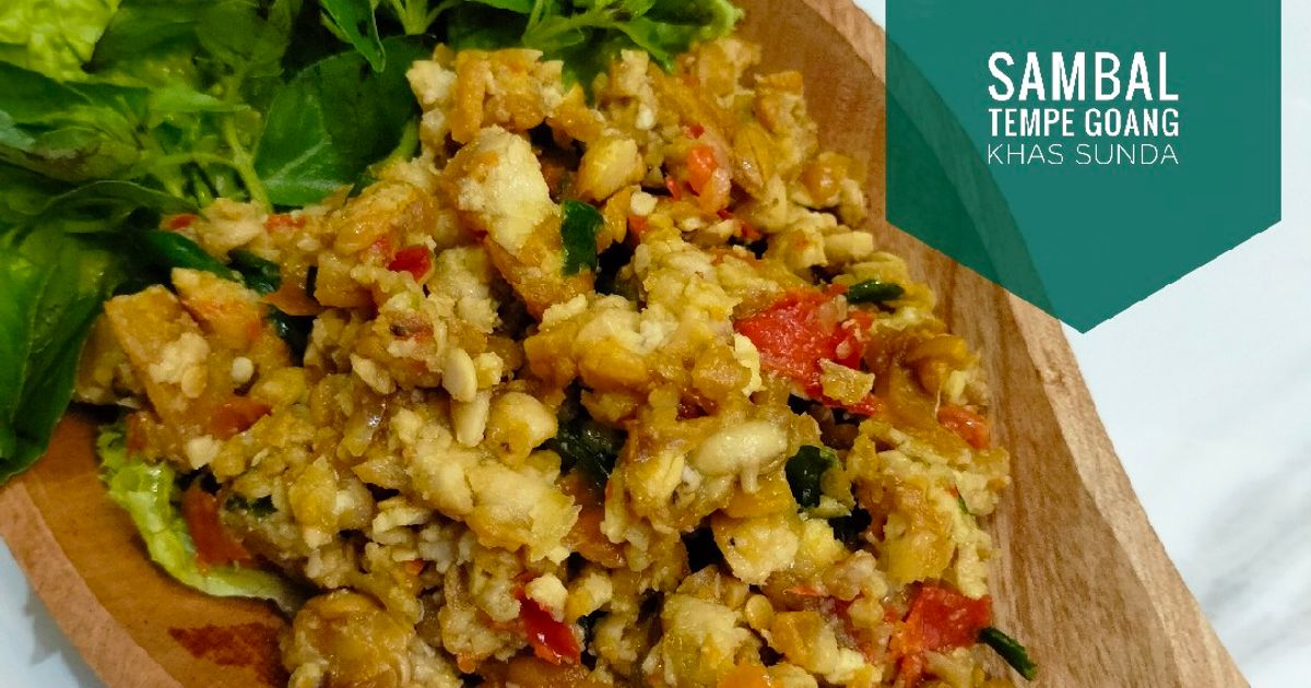 Resep Sambal Tempe Goang Khas Sunda oleh Sari's Kitchen - Cookpad