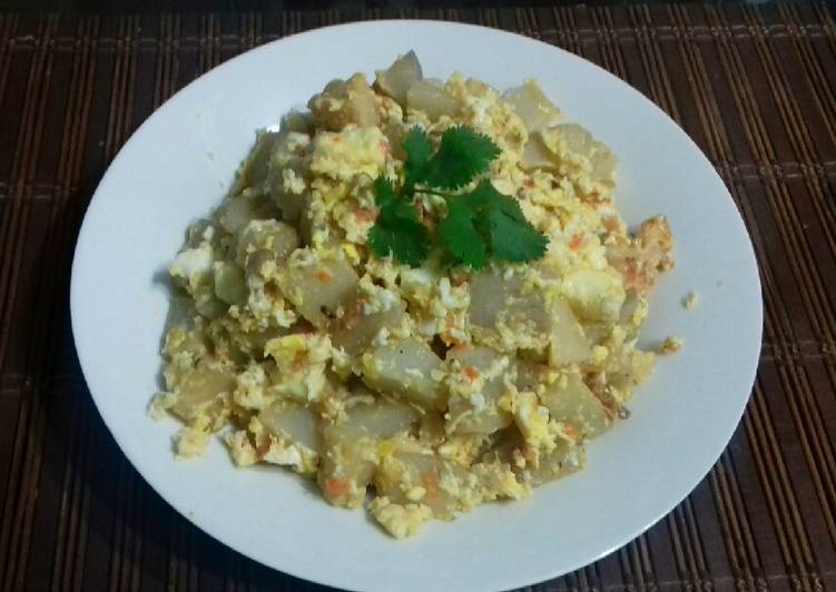 Papa Chuño Revuelto Receta de Diana Cordero - Cookpad