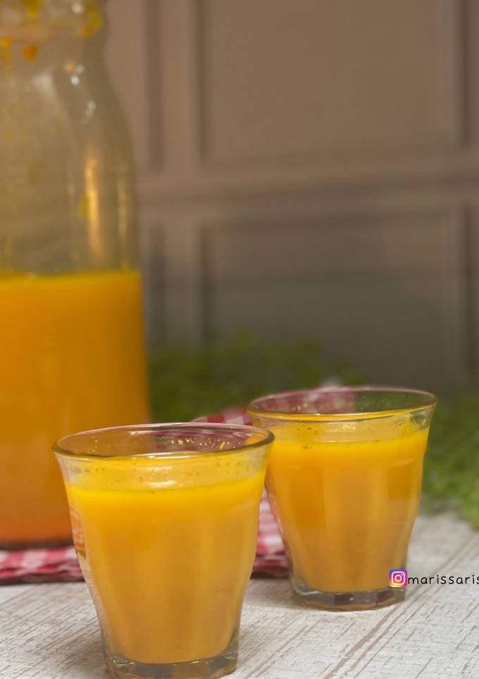 Resep Wellness Shot (Kunyit Jahe Lemon) oleh Marissa P Ristanto - Cookpad