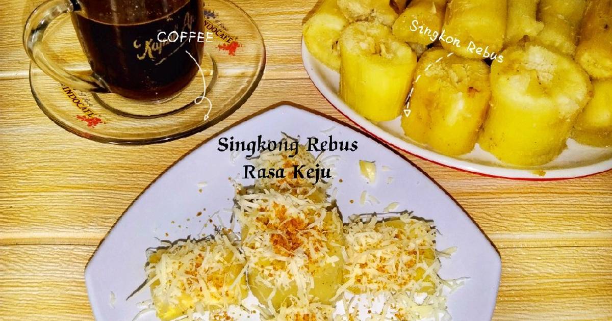 Resep Singkong Rebus Rasa Rasa Keju oleh Lanjarsih/Mama Fifian ( MasakanRumahan) - Cookpad