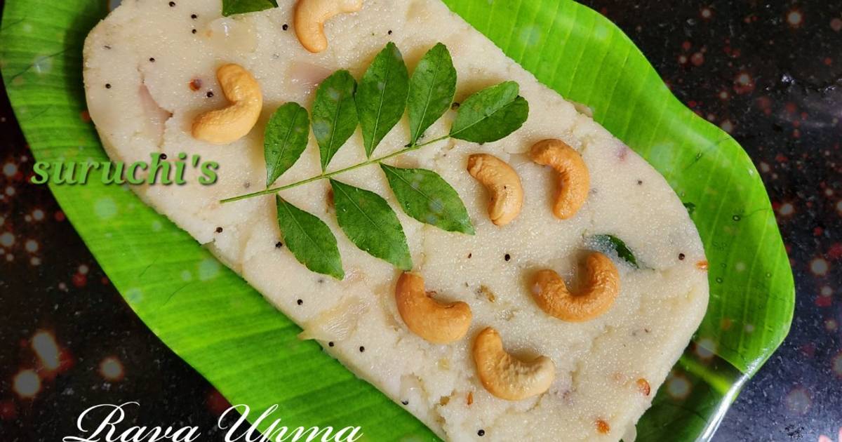 Rava Upma/Uppumav (Kerala Style) Recipe by Suruchi (Dr. Ruchi Sharma ...