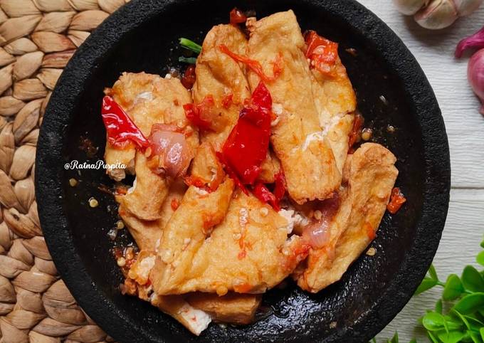 Resep Tahu Penyet oleh Ratna Puspita - Cookpad