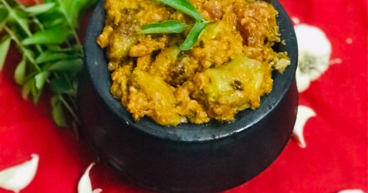 Rinku Bhut દ્વારા રેસીપી ભરેલા ગલકા નુ શાક (Bharela Galka Shak Recipe ...