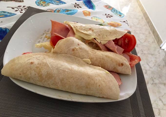 Tacos de jamón de cerdo Receta de Maria elsy Berrio- Cookpad