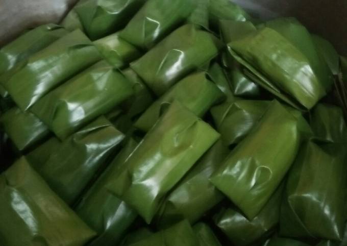 Resep Lepet prenggi (lapek labu kuning) oleh icaa - Cookpad