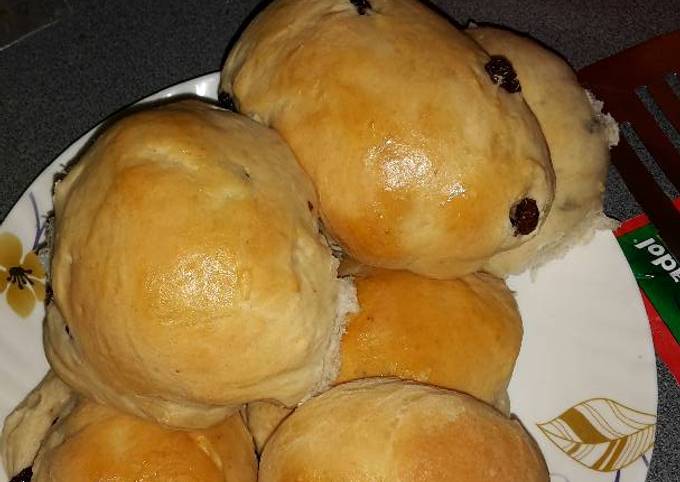 Pan de pasas Receta de Norma De León- Cookpad