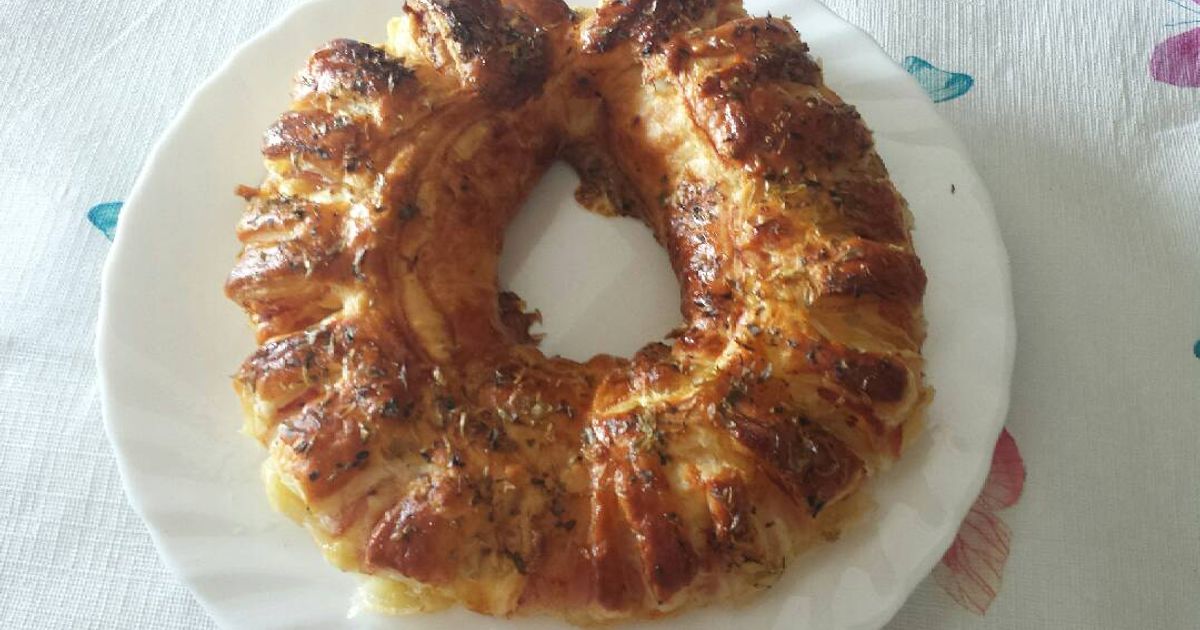 Rosca De Jamón Y Queso Receta de Maria Amparo Aranda- Cookpad