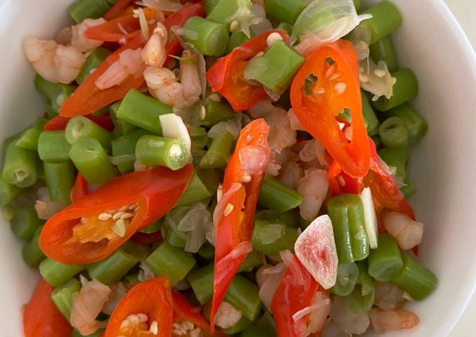 Resep Tumis Buncis udang simple oleh Pita Apita - Cookpad