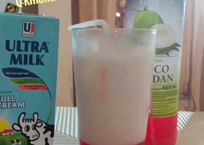 Resep Es merah putih oleh Hanita Rizki - Cookpad