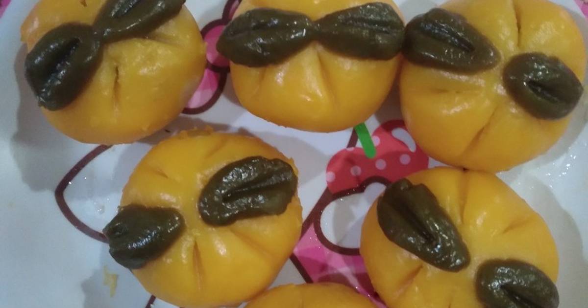 Resep 송편 Songpyeon | Chuseok Rice Cake (pumpkin & peanuts), Mochi, Kue ...
