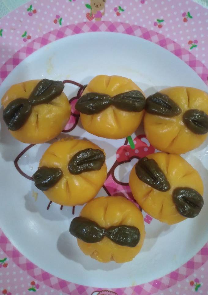 Resep 송편 Songpyeon | Chuseok Rice Cake (pumpkin & peanuts), Mochi, Kue ...
