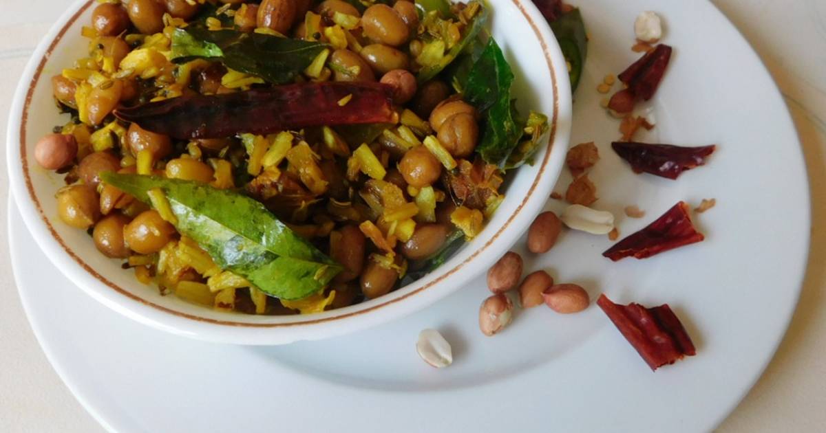 PEANUT sundal Recipe by Lakshmi Sridharan Ph D - Cookpad