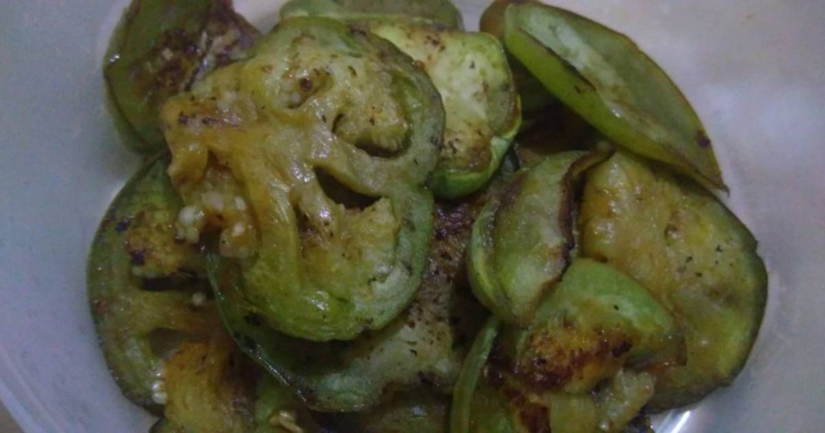Resep Terong ijo panggang teflon oleh Anisa - Cookpad