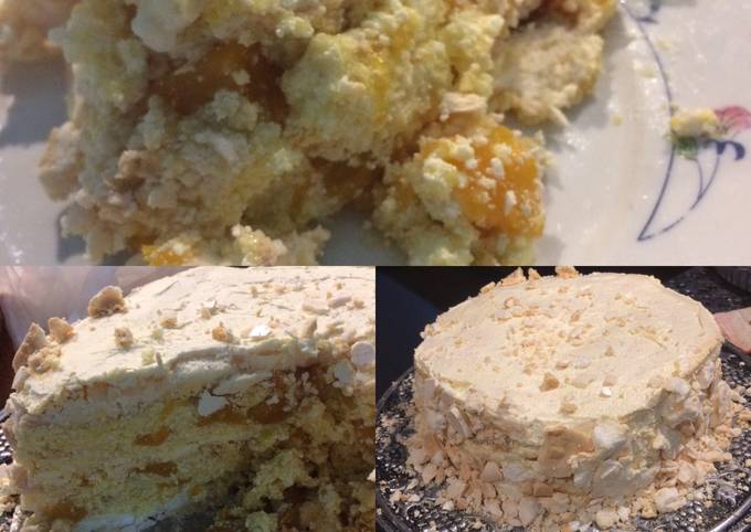 Postre Chajá muy rico 😋 Receta de Cocinamos como antes con Valeria ...