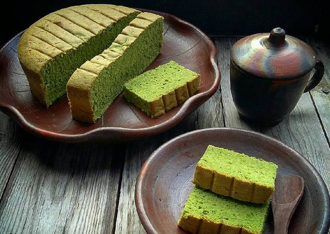 Resep Matcha Sponge Cake oleh Endah Palupi - Cookpad