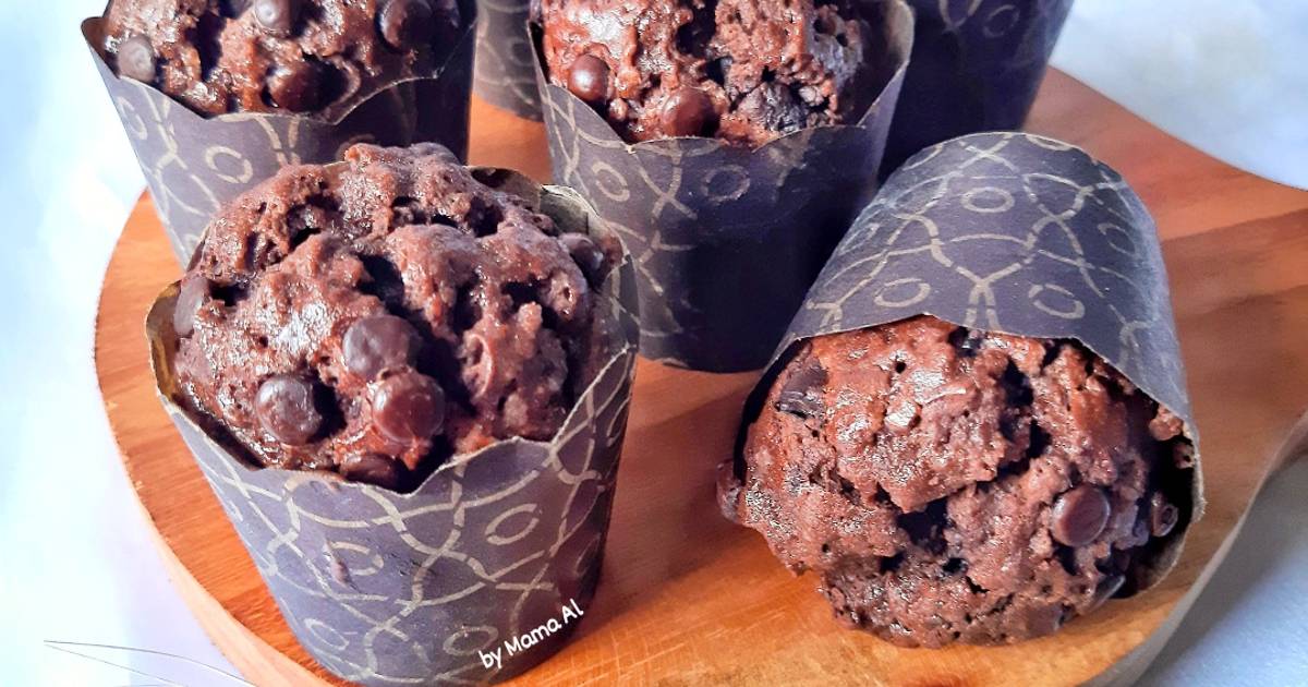 Resep Choco Muffin oleh Mama AL - Cookpad