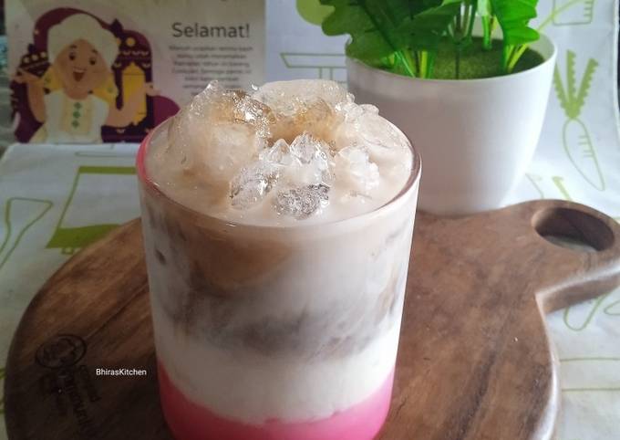 Resep Rose Coffee Latte oleh Rika Erviana - Cookpad