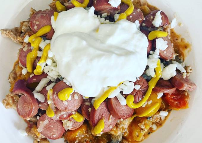 Carne molida estilo hot dog Receta de Eddy Rocha- Cookpad