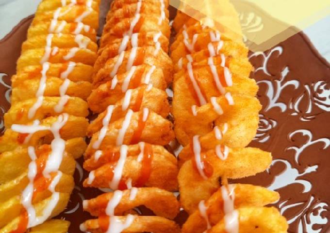 Resep Kentang spiral oleh Stevani Vani - Cookpad