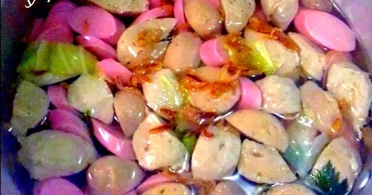 Resep Sop Baso Sosis oleh Dapur BundAi - Cookpad