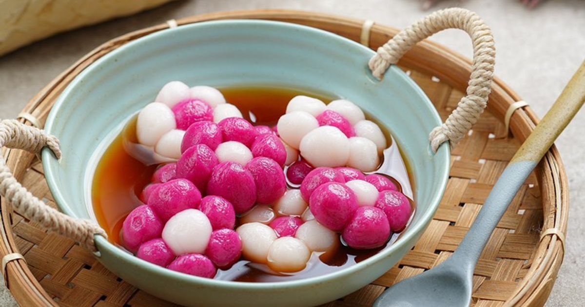 Resep Wedang Ronde Buah Naga oleh Faluna's Kitchen - Cookpad