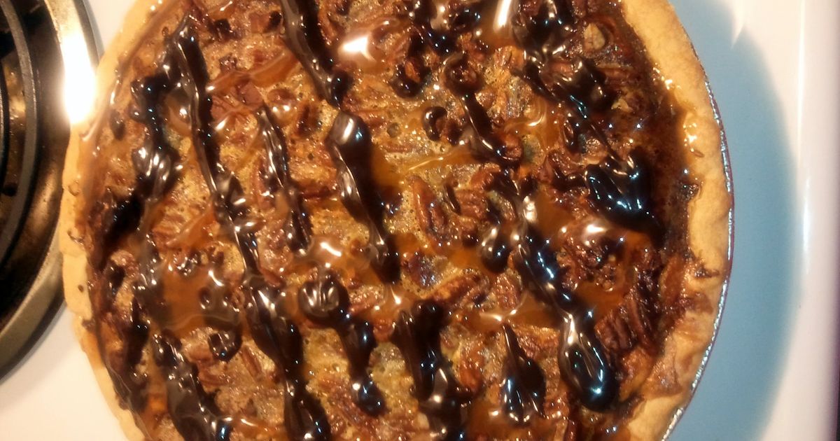 Turtle Cheesecake Pie Recipe By Chrissifletch