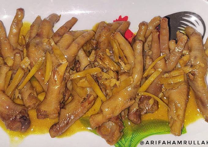 Resep Ceker Ayam Saus Tiram Oleh Arifah Amrullah Cookpad