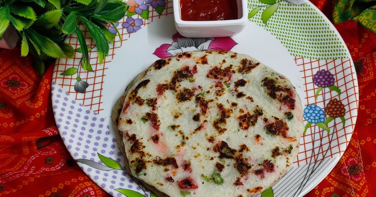 Atukulu Uttapam South Indian Breakfast Recipe by Foram C. Virani - Cookpad