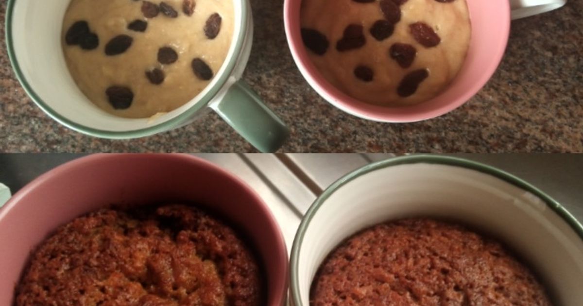 Flavoured Tea & Mug Cake Recipe by kay - Cookpad