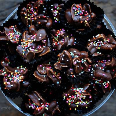 Resep Kacang Coklat Super Simple oleh Kheyla's Kitchen - Cookpad