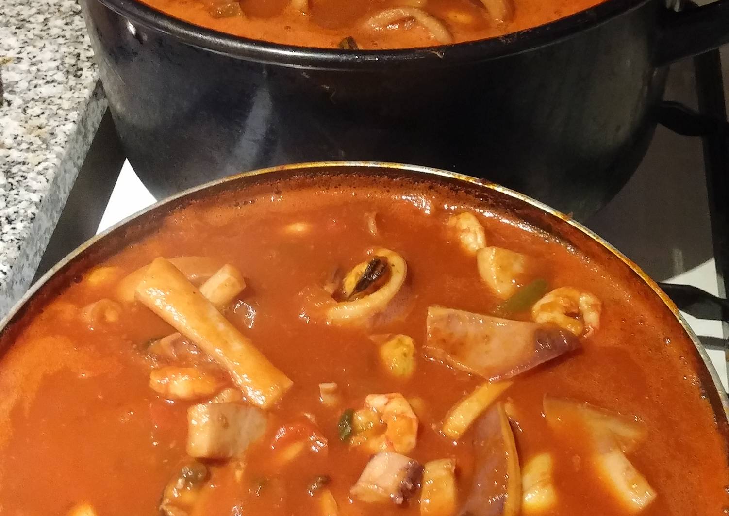 Cazuela de mariscos Receta de Marie Picasso- Cookpad