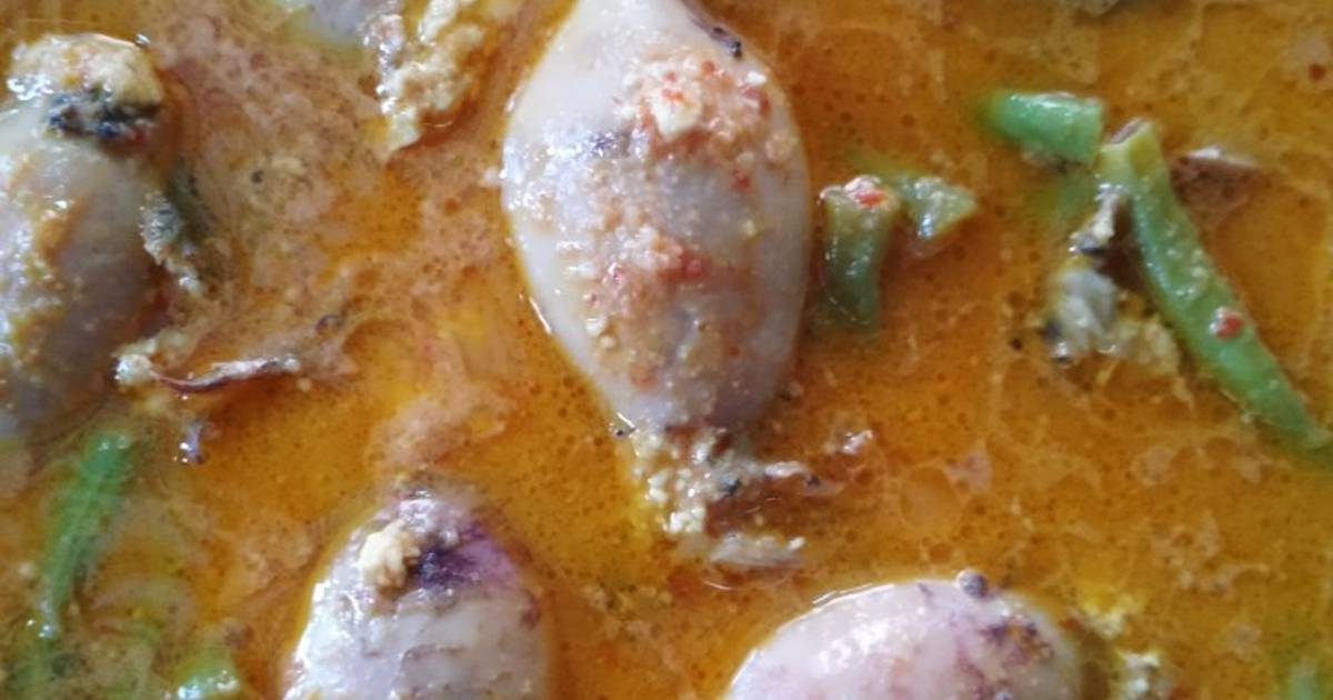 Resep Gulai cumi isi tahu oleh Mardhatul Hamidah - Cookpad