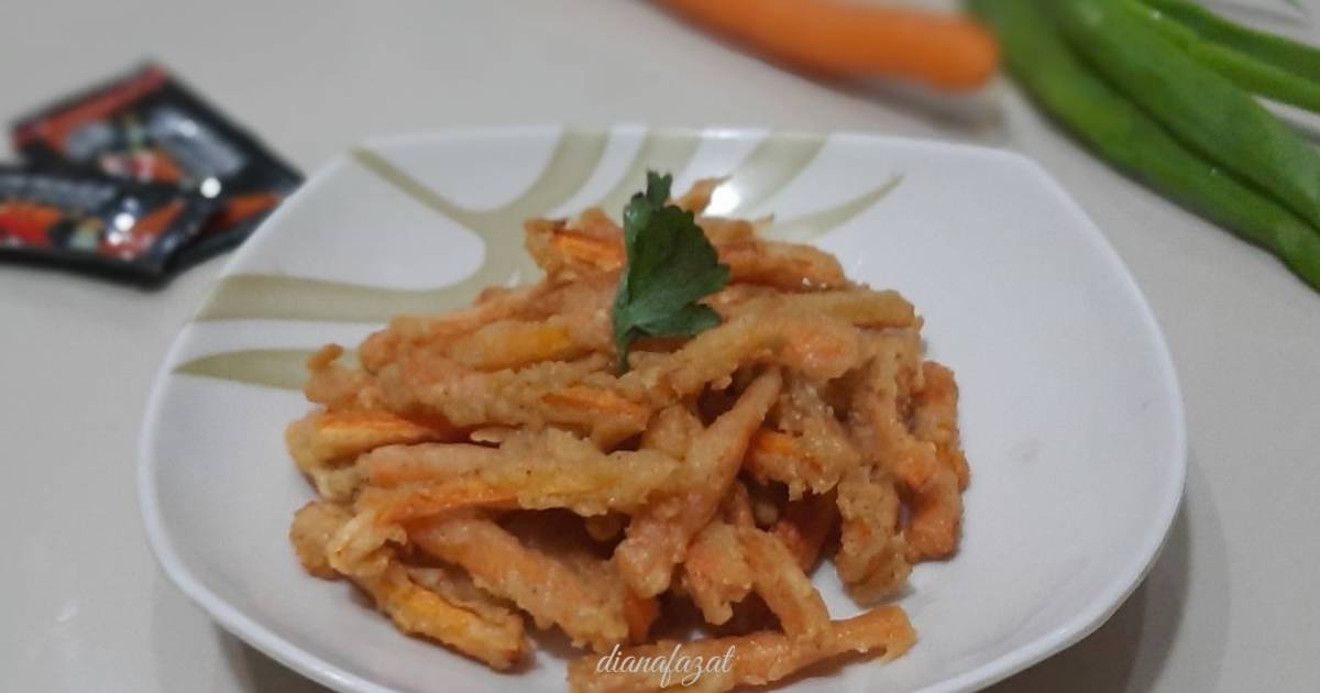 Resep Wortel Goreng Krispy oleh Diana Fazat - Cookpad