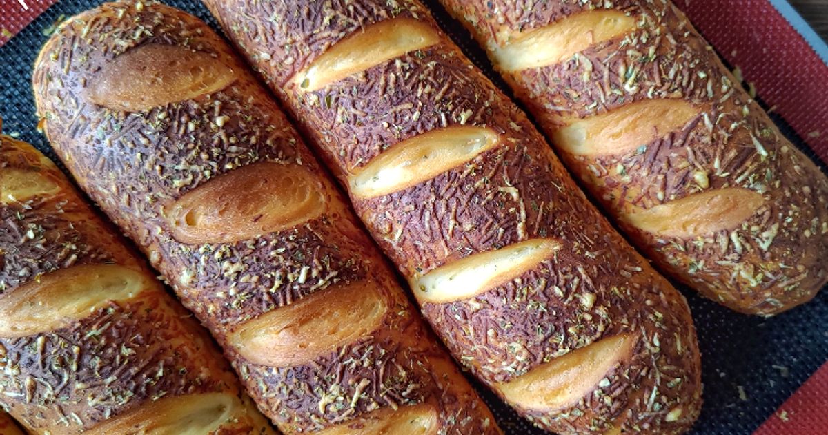 Resep Parmesan Oregano Bread (Subway Style Roti Myway) oleh Vita ...