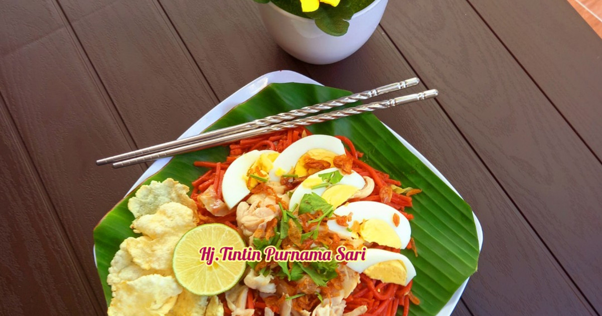 Resep Mie Habang Khas Banjarmasin (Mie Bancir) oleh Hj.Tintin Purnama ...