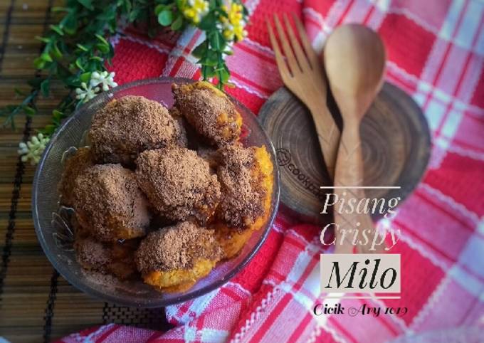 Resep Pisang crispy milo oleh Cicik Ary - Cookpad